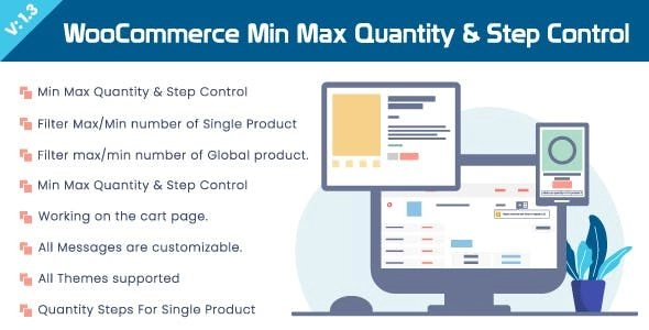 Buy WooCommerce Min Max Quantity & Step Control At The BEST PRICE!