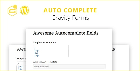 Gravity Forms Auto Complete - Tuximap