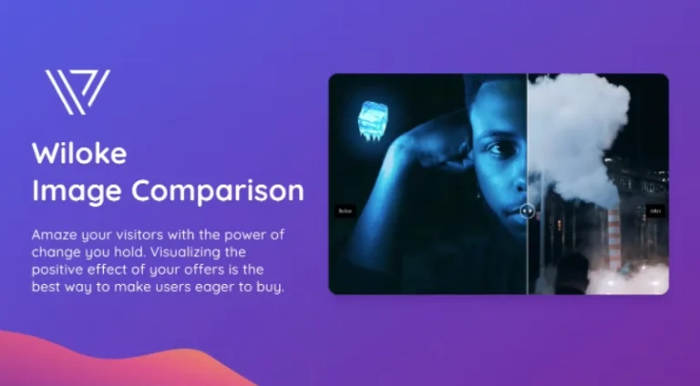 Elementor Image Comparison - Tuximap