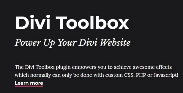Divi Toolbox – Powerful Tools to Customize the Divi Theme - Tuximap